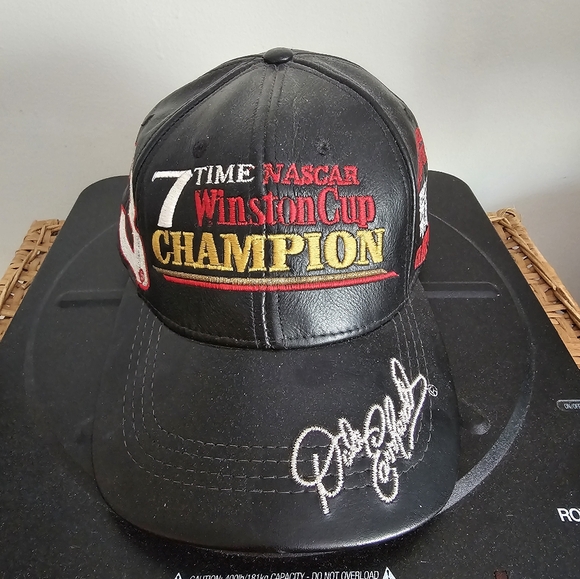 Nascar | Accessories | Never Worn Leather Dale Earnhardt Hat | Poshmark